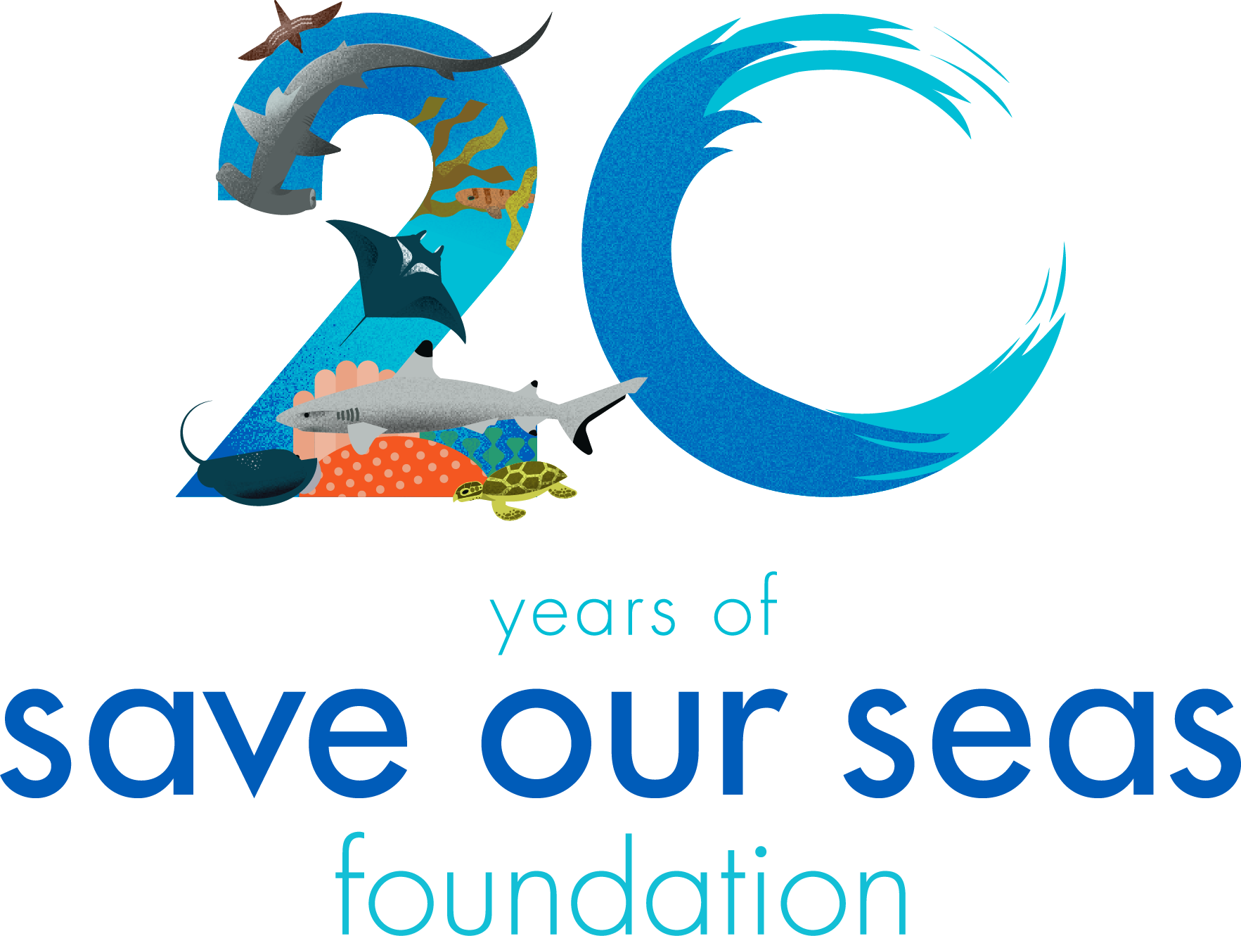 20th anniversary logo_final choices_4b stacked with 'years' - Save Our ...